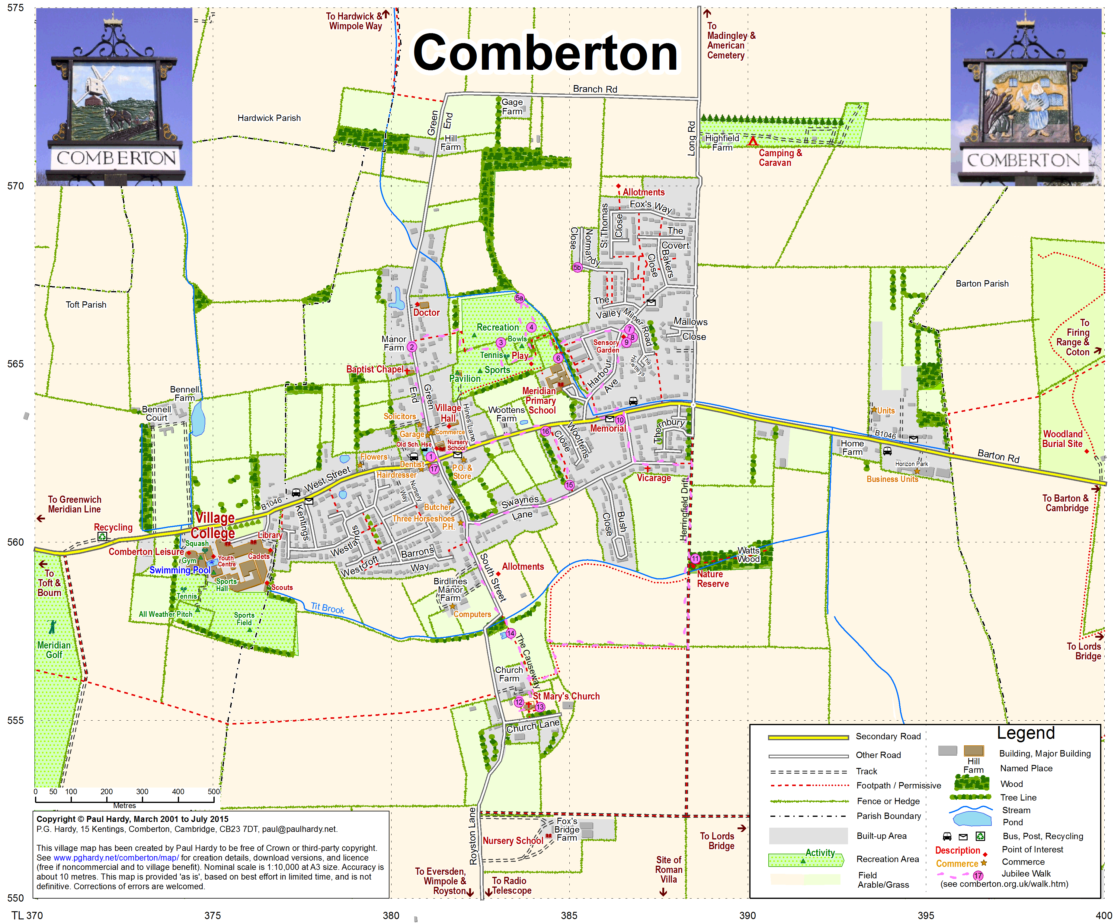 Maps – Comberton Village Website